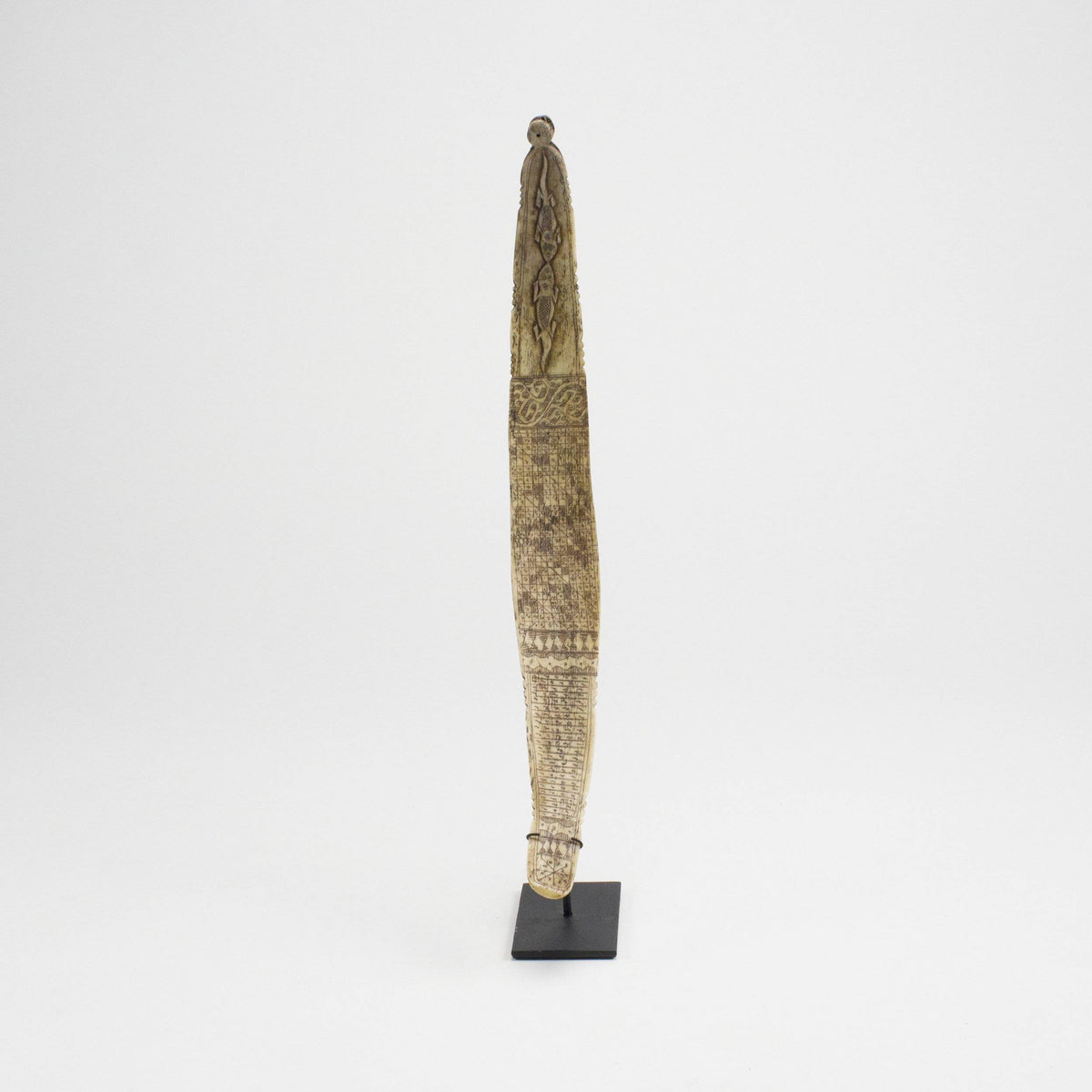 Tribal carved bone calendar – ARKA Living